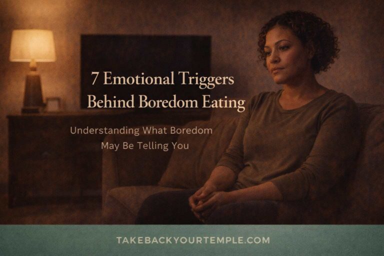 7 Emotional Triggers Behind Boredom Eating (And What They Reveal)